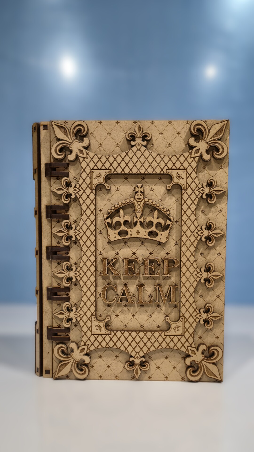 Cutie cadou model carte din lemn - DecorGifts