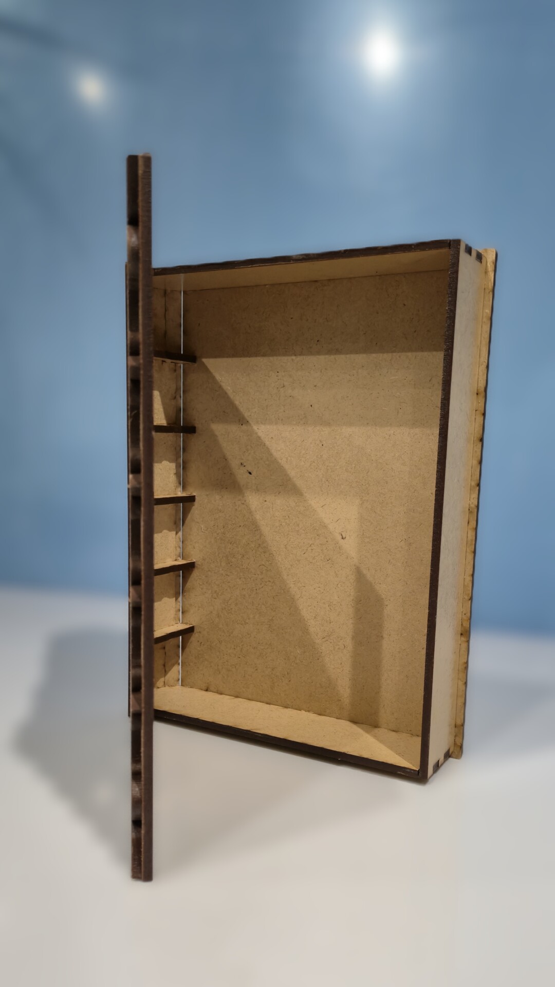 Cutie cadou model carte din lemn - DecorGifts